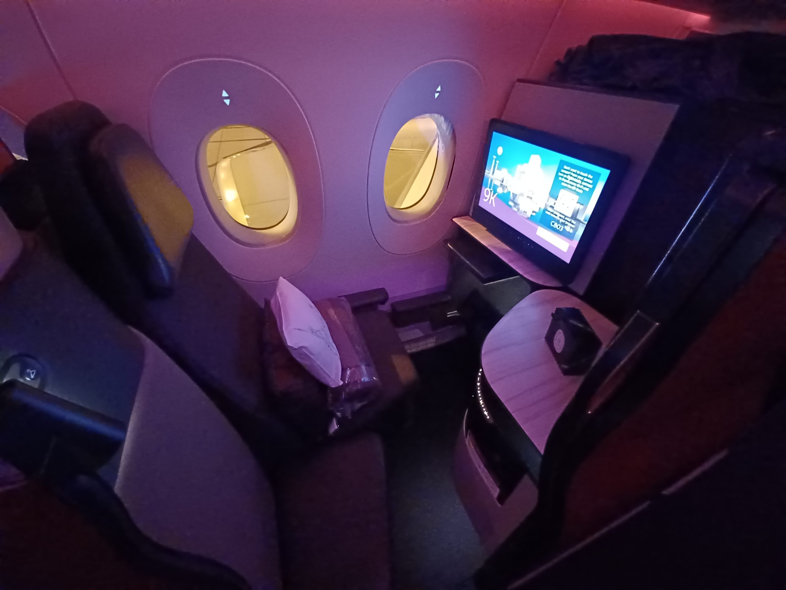 Flight Review - Qatar Airways Business Class Qsuites, Adelaide - Doha ...