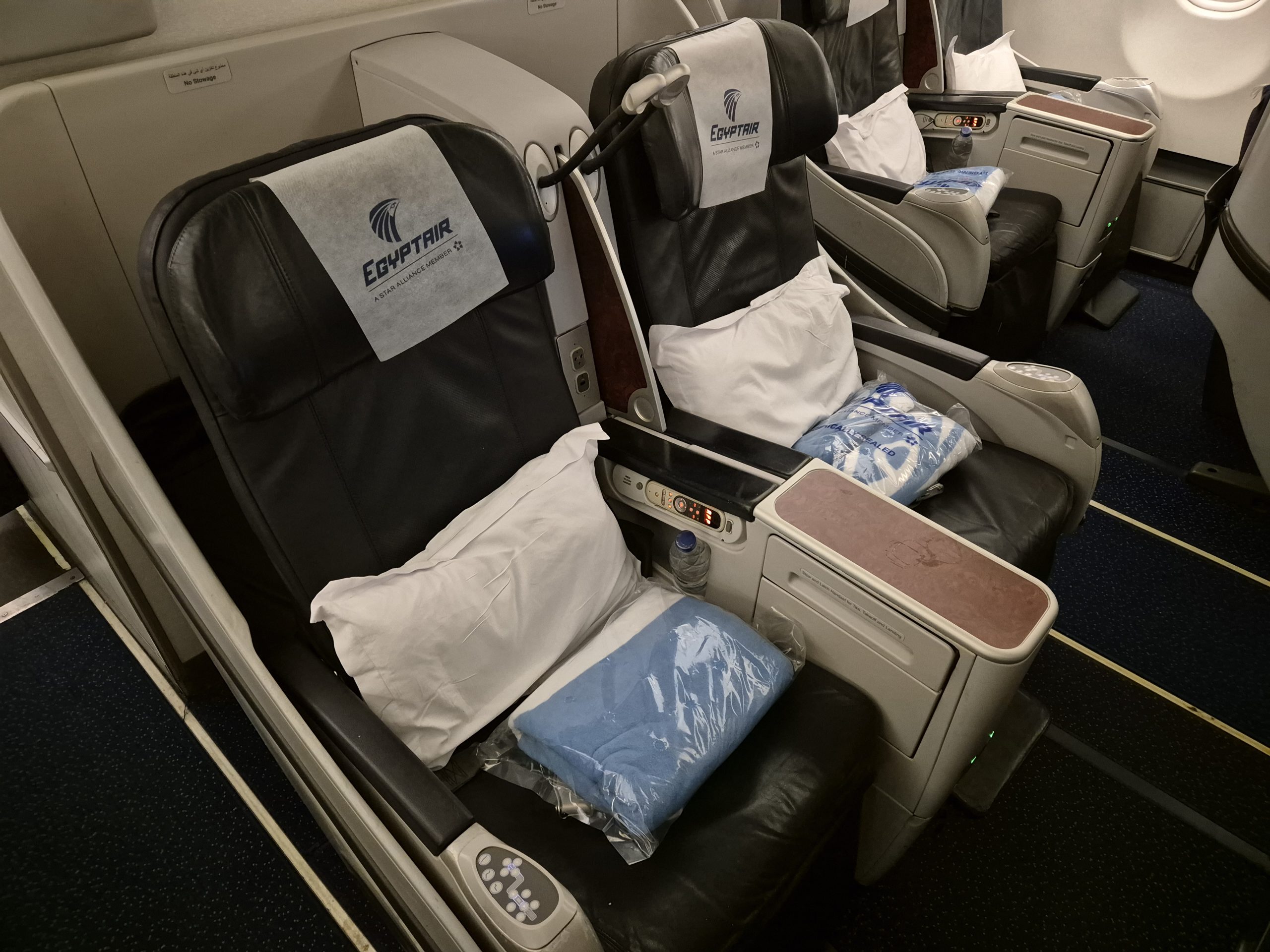 Flight Review - EgyptAir Business Class, Johannesburg - Cairo - Madrid ...