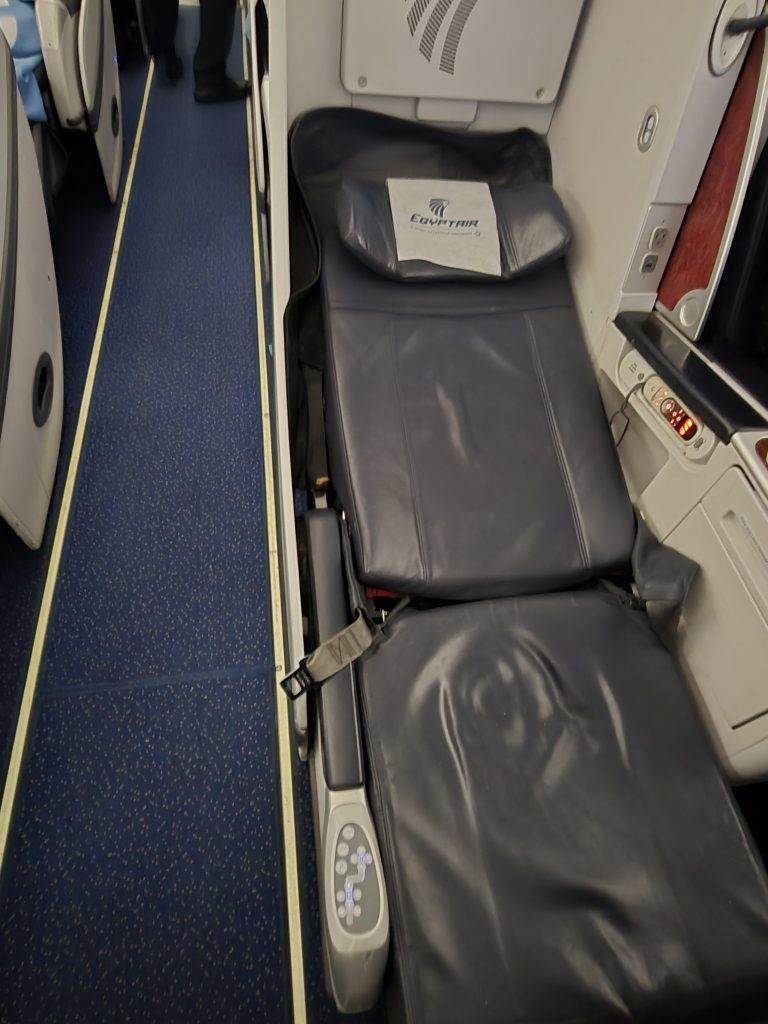 Flight Review - EgyptAir Business Class, Johannesburg - Cairo - Madrid ...